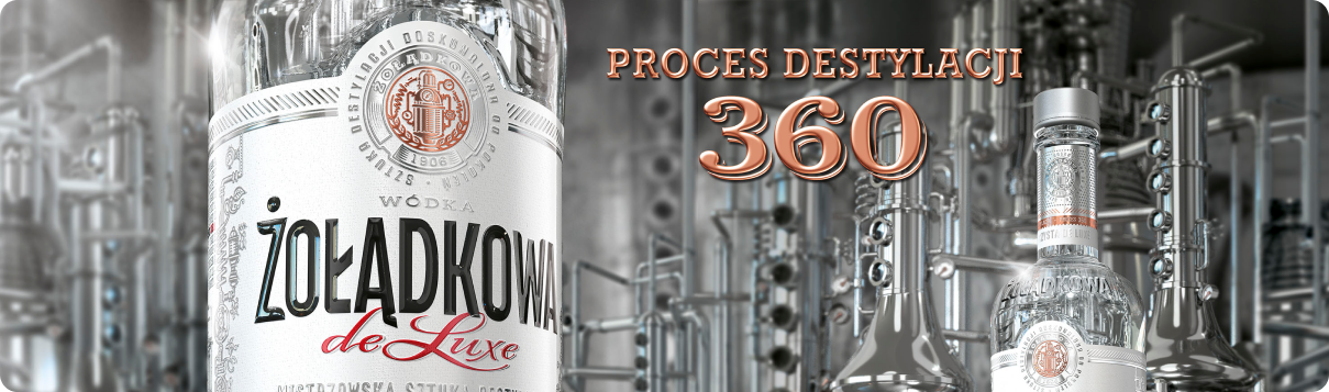 Wódka Czysta Żołądkowa de Luxe 40% 100 ml